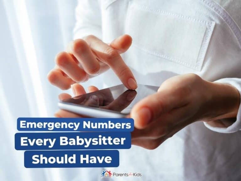 5 Emergency Numbers Every Babysitter Should Have - Parents Plus Kids